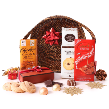 Holiday Starter Kit | Chocolate Gift Baskets for Worldwide Delivery